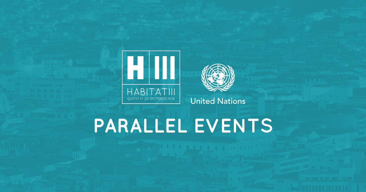 Parallel Events | Habitat III